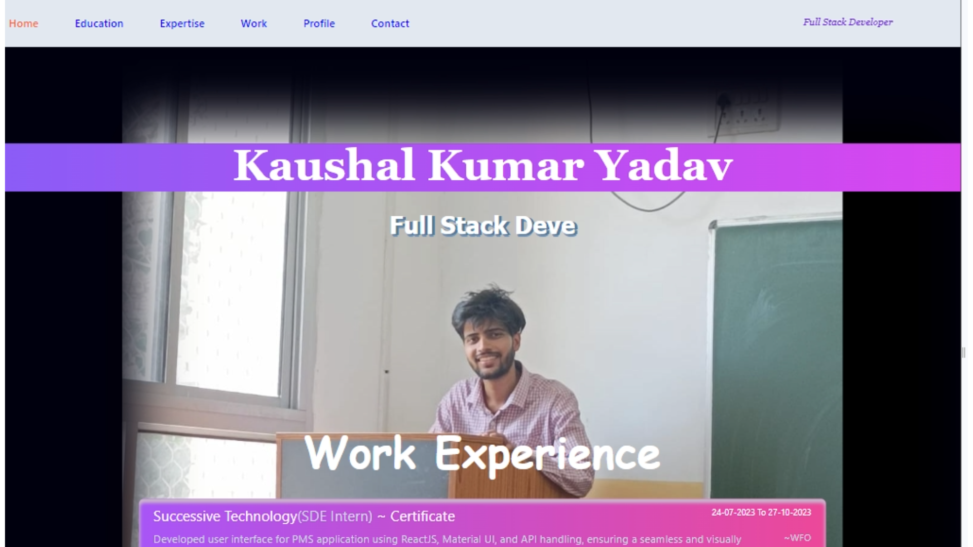 Kaushal Portfolio